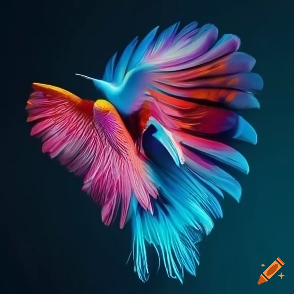 Abstract pop artwork inspired by a haiku on Craiyon