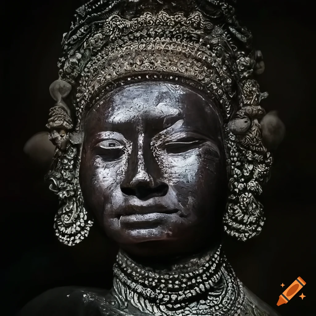 Sculpture of Kuveni, the aboriginal princess of Sri Lanka on Craiyon