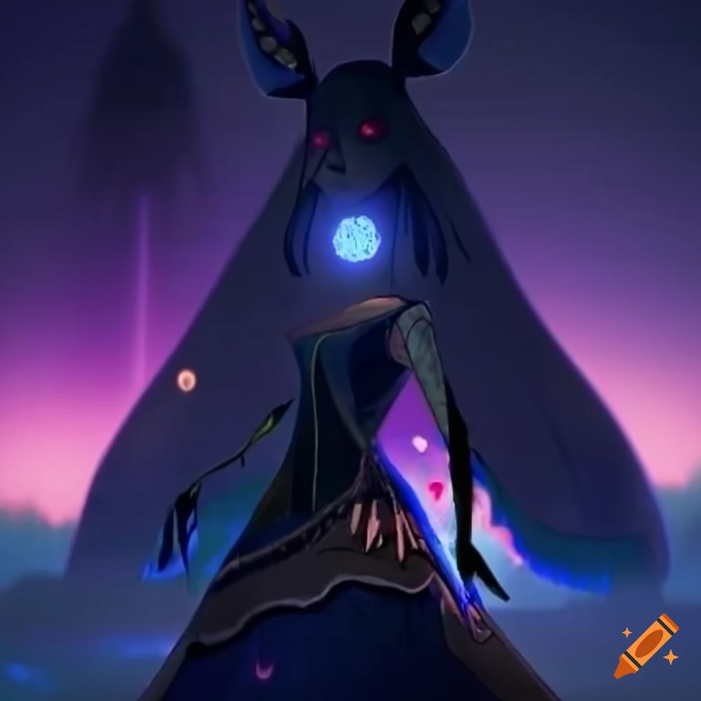 Artwork of lumi, a whimsical character in surreal landscapes on Craiyon