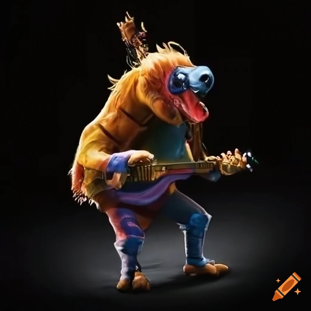 Gonzo riders on Craiyon