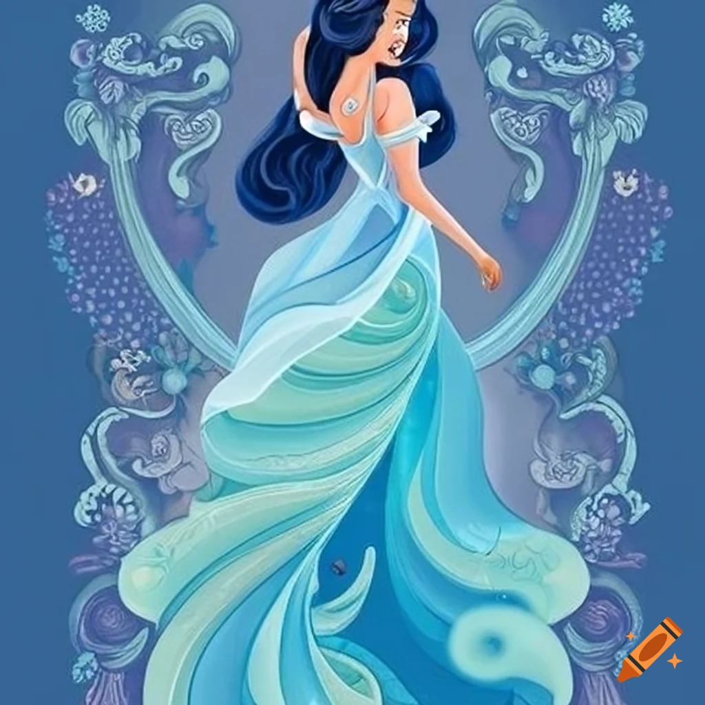 Princess and dinosaur coloring page on Craiyon