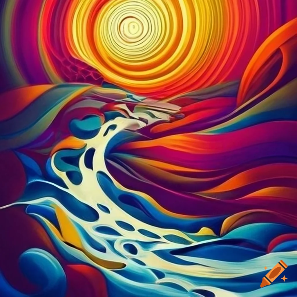 Surreal abstract illustration