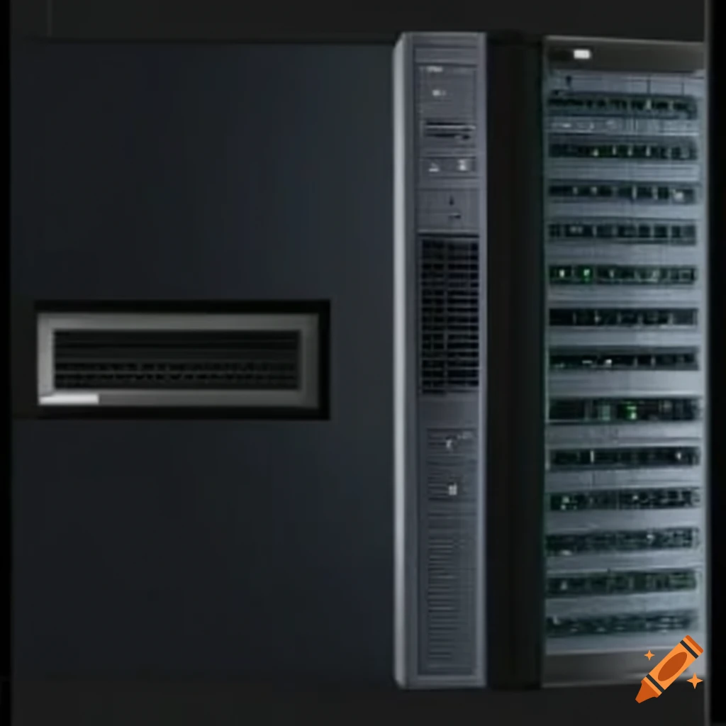 Screenshot of server management interface on Craiyon