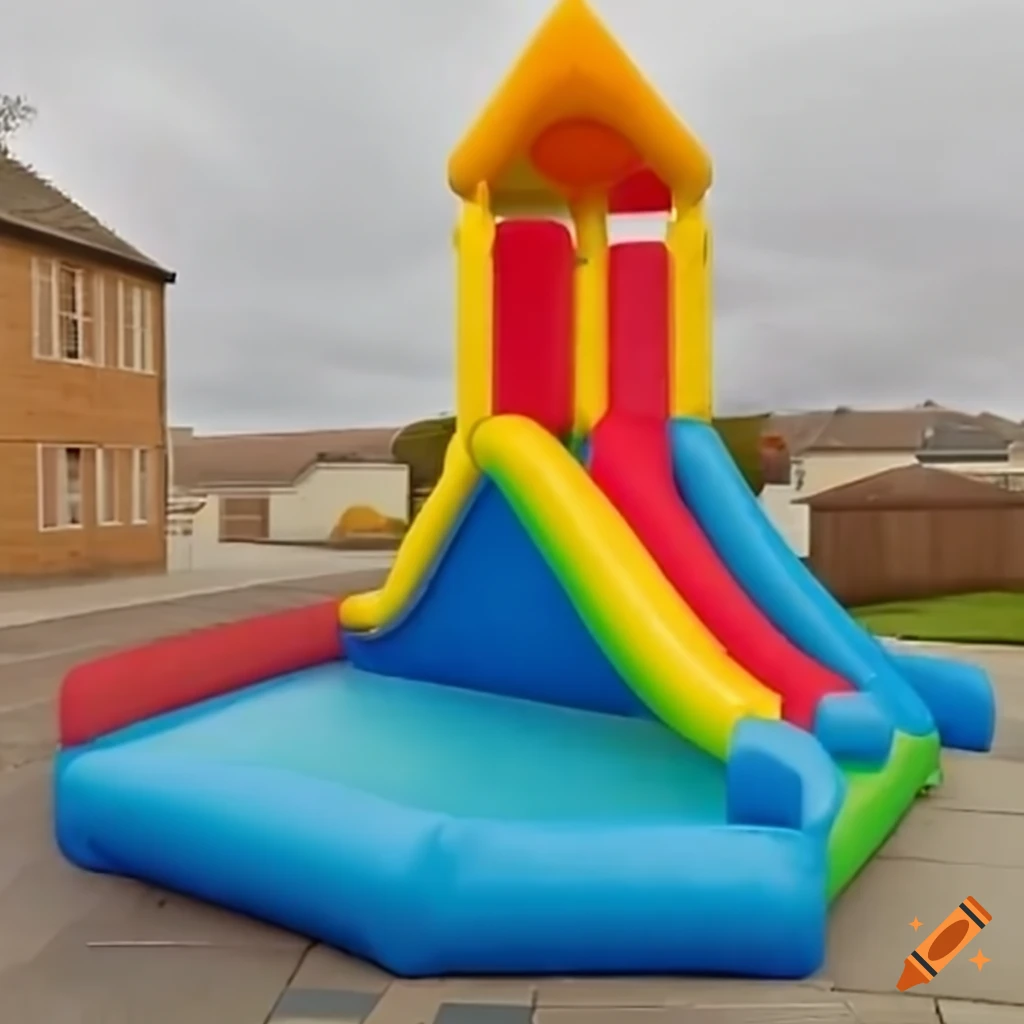 Image of opened bouncy blocks on Craiyon