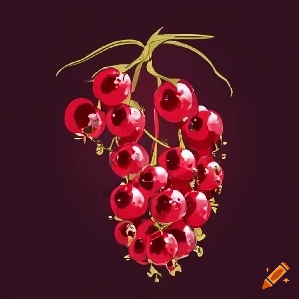 Anime-style dried prune fruit on Craiyon