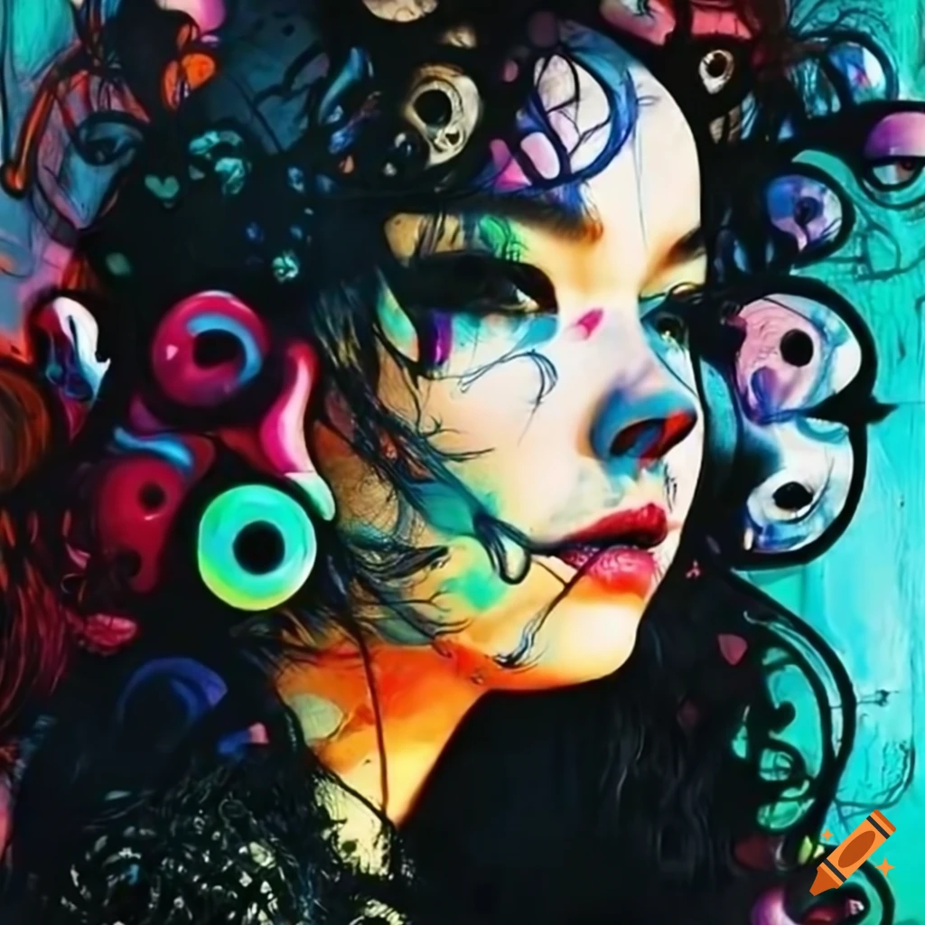 Artistic view on Craiyon