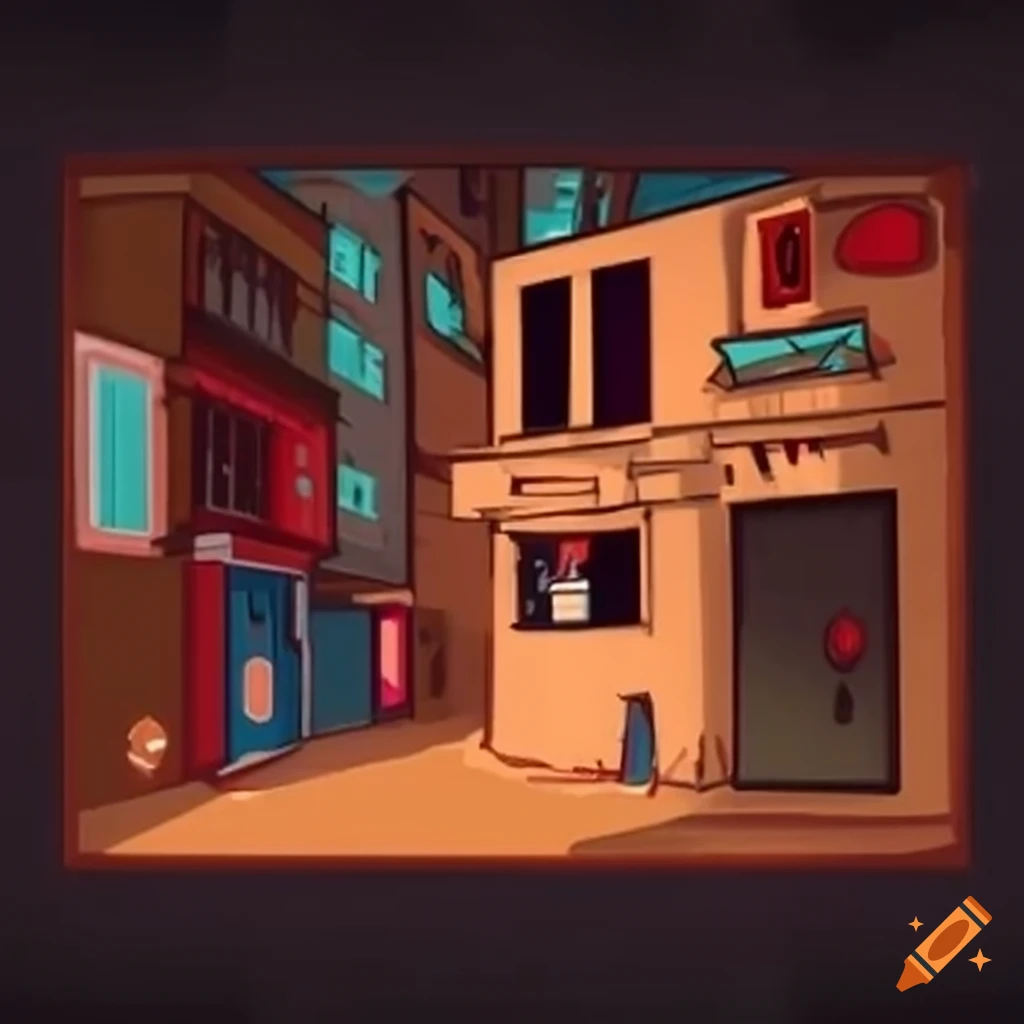 Ruthless multiplayer environment concept on Craiyon