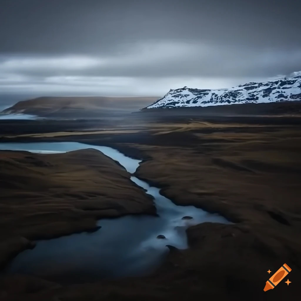 Icelandic nature landscape