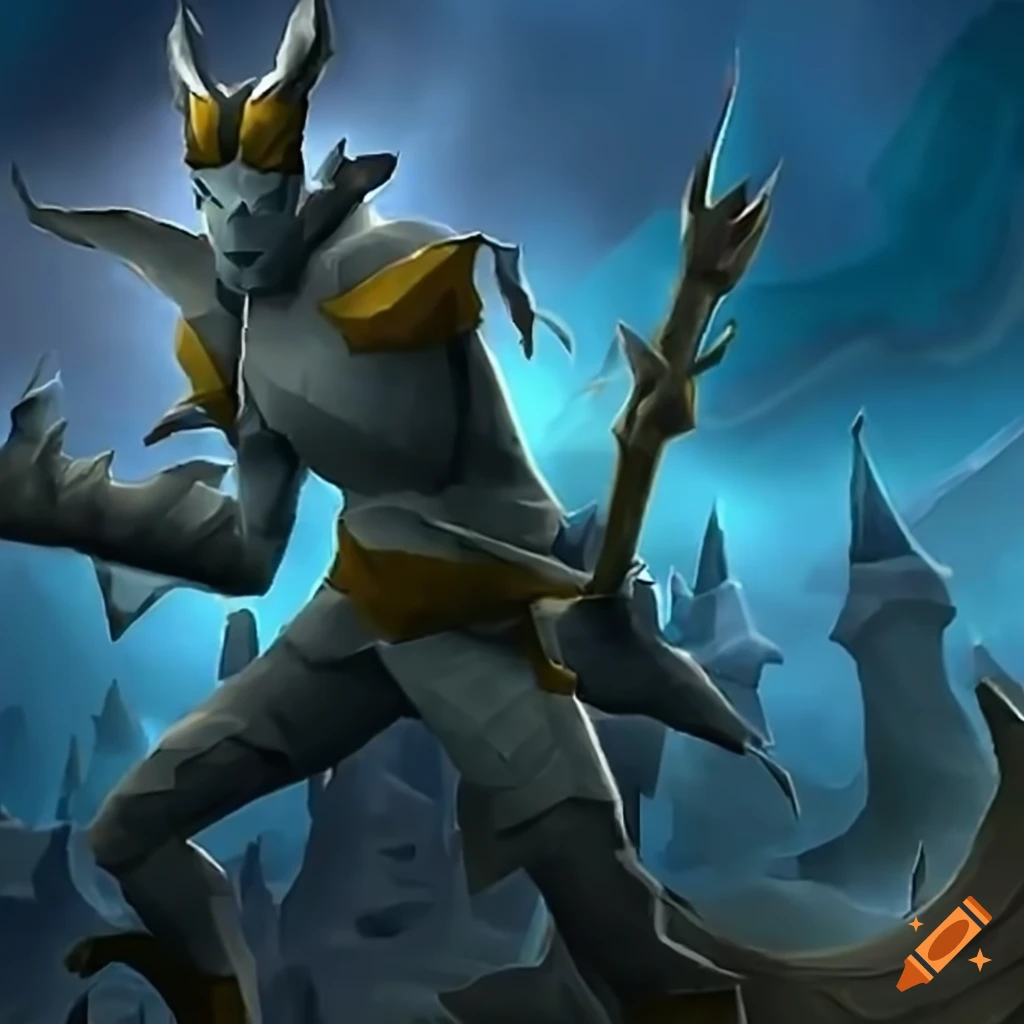 Runescape mobile features on Craiyon