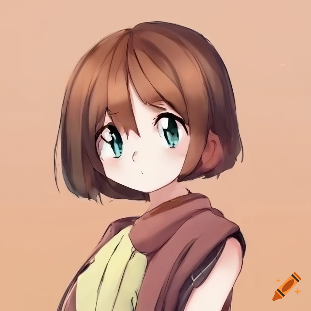 Girl in pokemon-style outfit on Craiyon