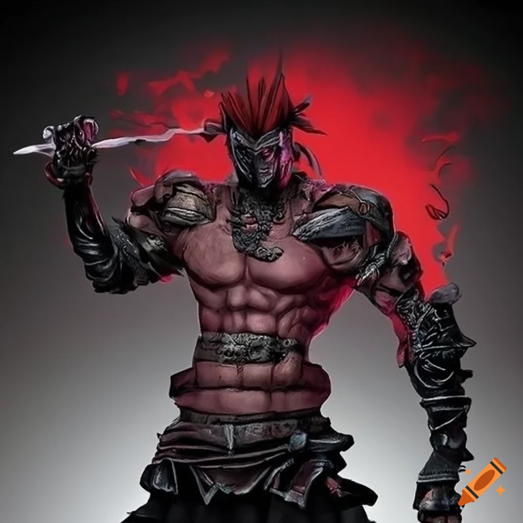 Cosplay of trigon fusion makoto shishio as black imperial praetorian guard