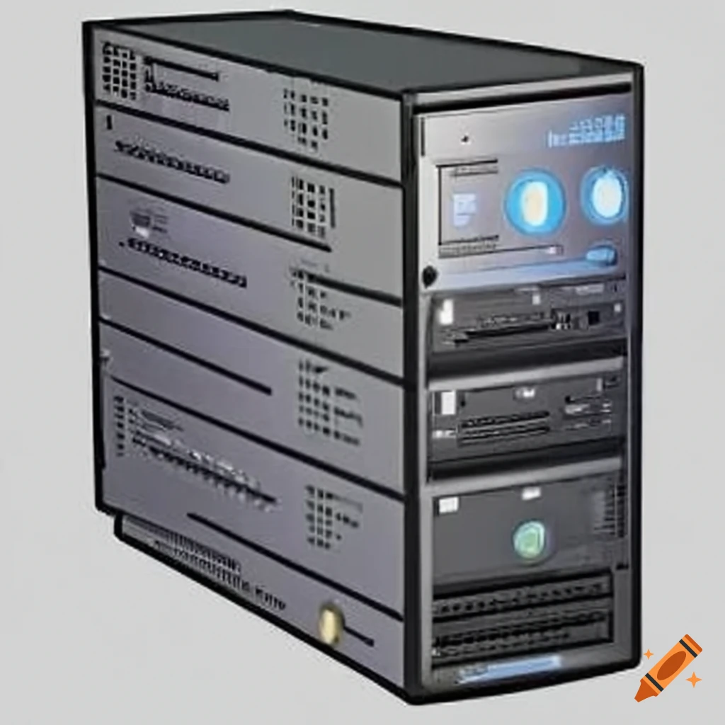 Computer server addresses on Craiyon