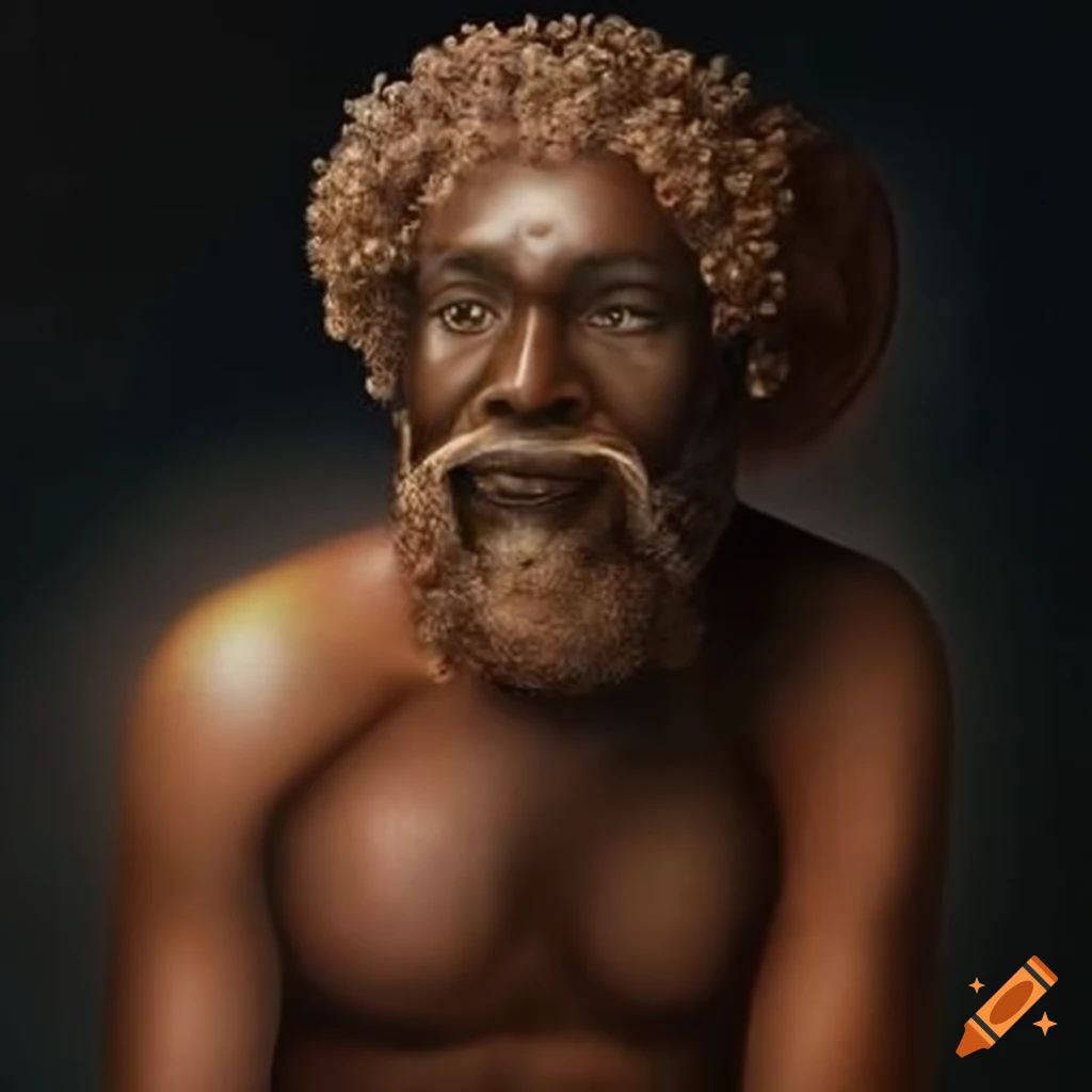 Fusion of afro and greek cultures artwork on Craiyon