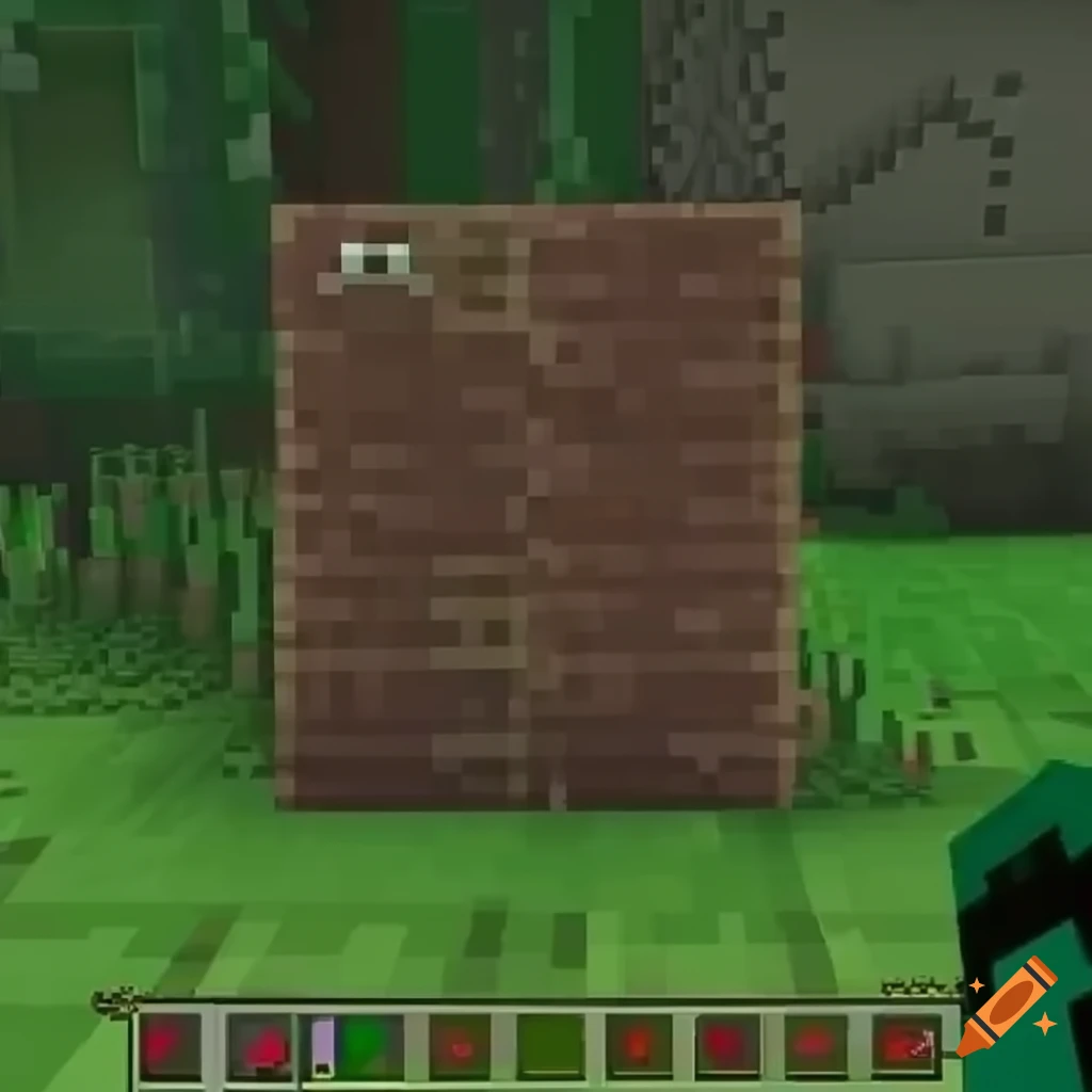 Screenshot of minecraft debug mode on Craiyon