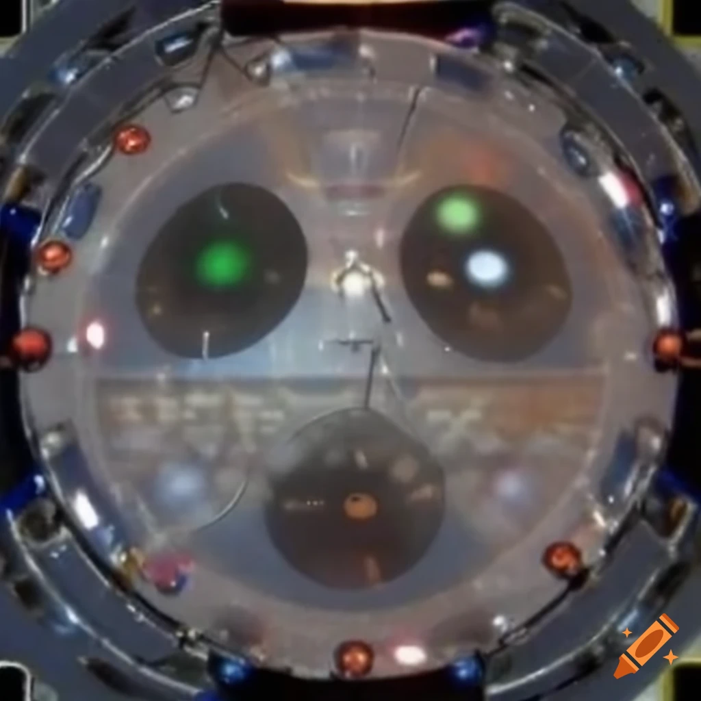 Image of an electromagnetic ufo prototype on Craiyon