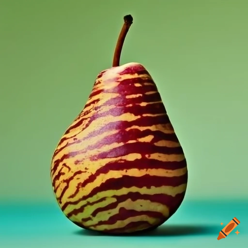 A pear inside pita bread on Craiyon