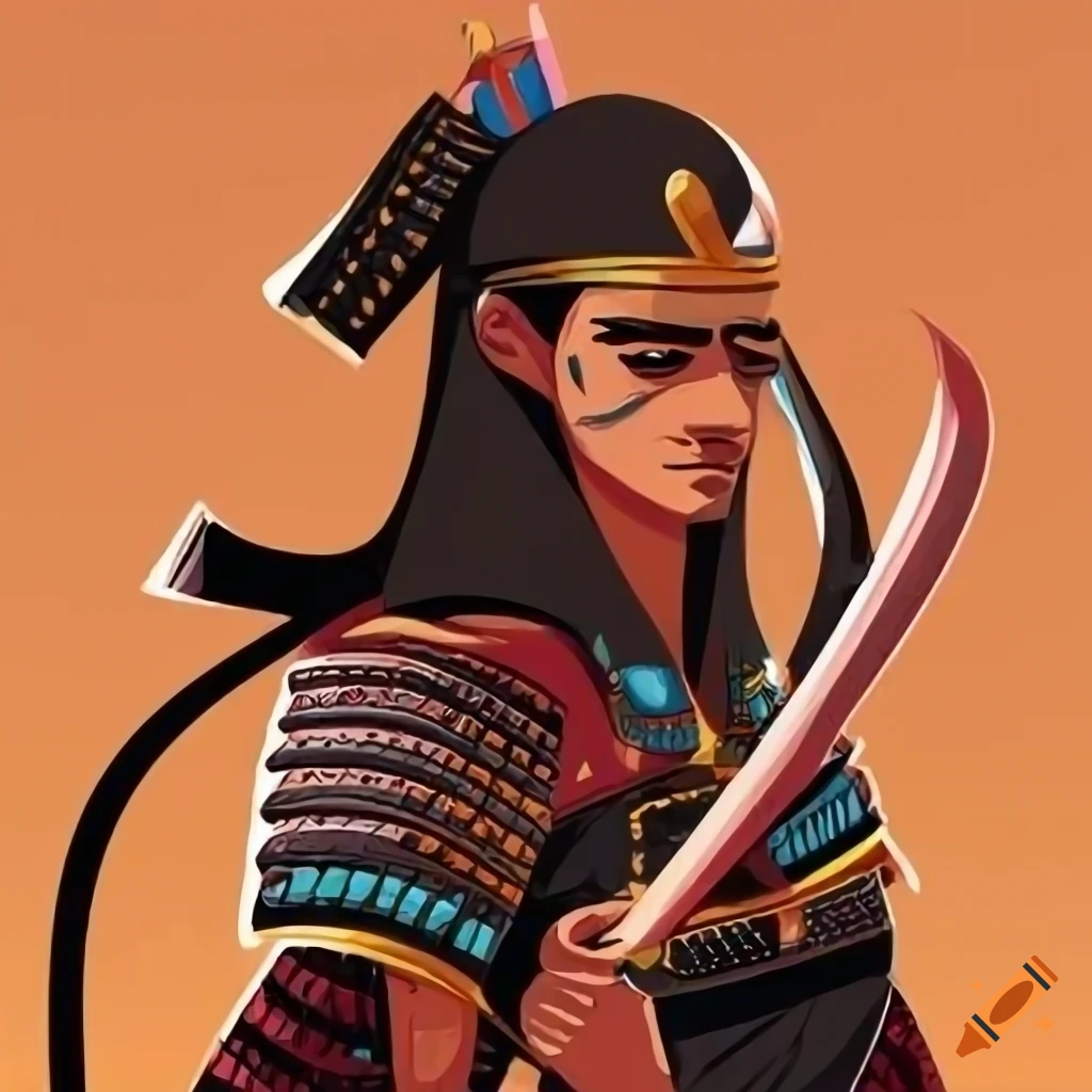 Vintage travel poster featuring zatoichi on Craiyon