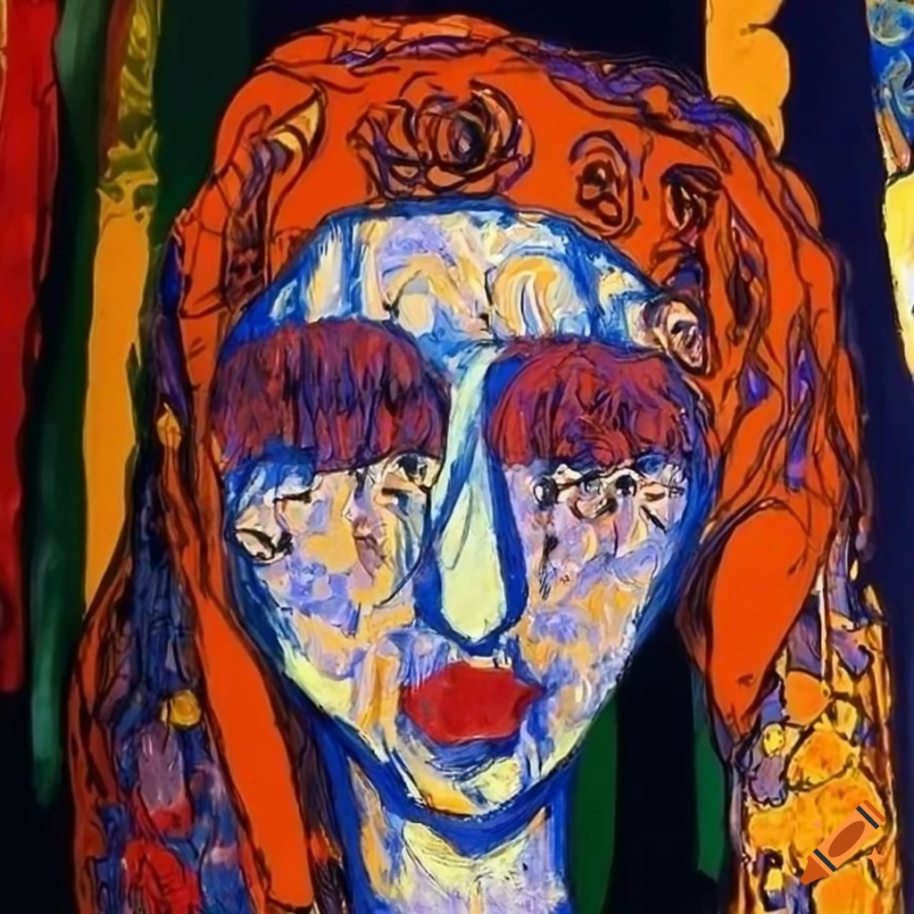 Medieval knight tristan with his beloved isolde surrounded by plant and ...