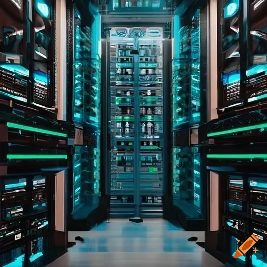 Image of a server room