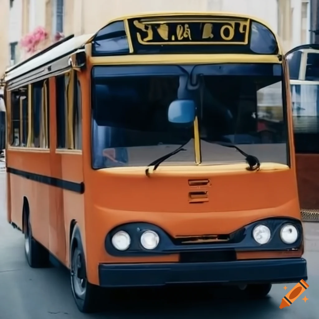 Artistic depiction of a leopard-shaped bus on Craiyon