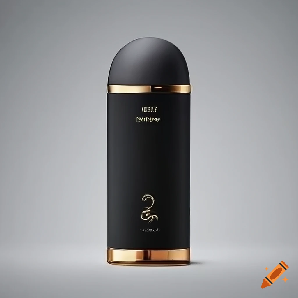 Hugo boss deodorant with gold logo