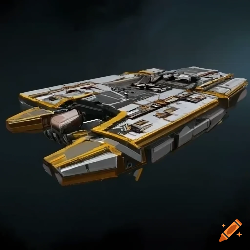 Advanced space sci-fi hull defense patches and strength modules