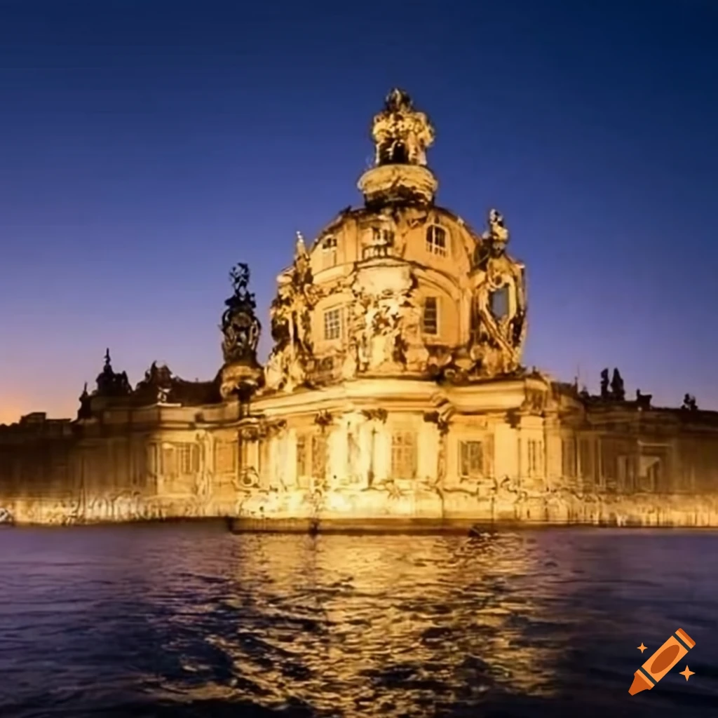 Caspar David Friedrich-inspired neoclassical landscape on Craiyon