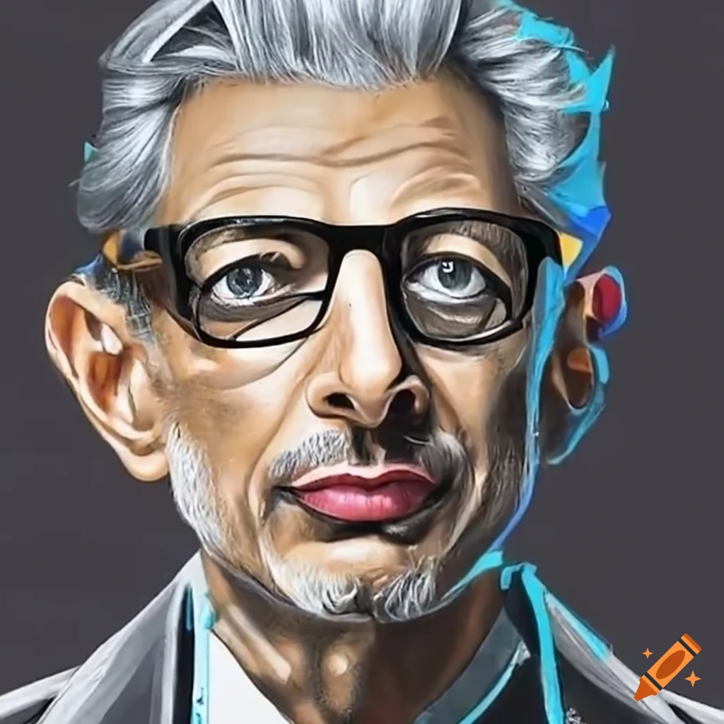 Portrait of duke jeff goldblum on Craiyon