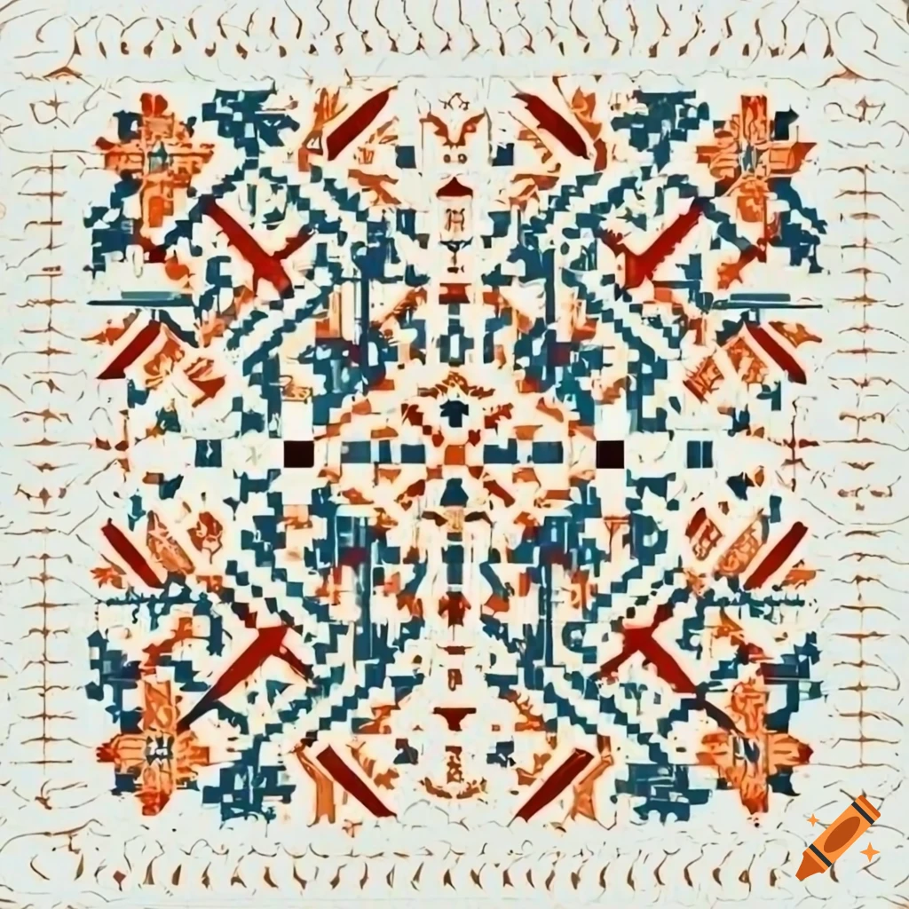 Modern minimalist pattern inspired by greek tradition on Craiyon