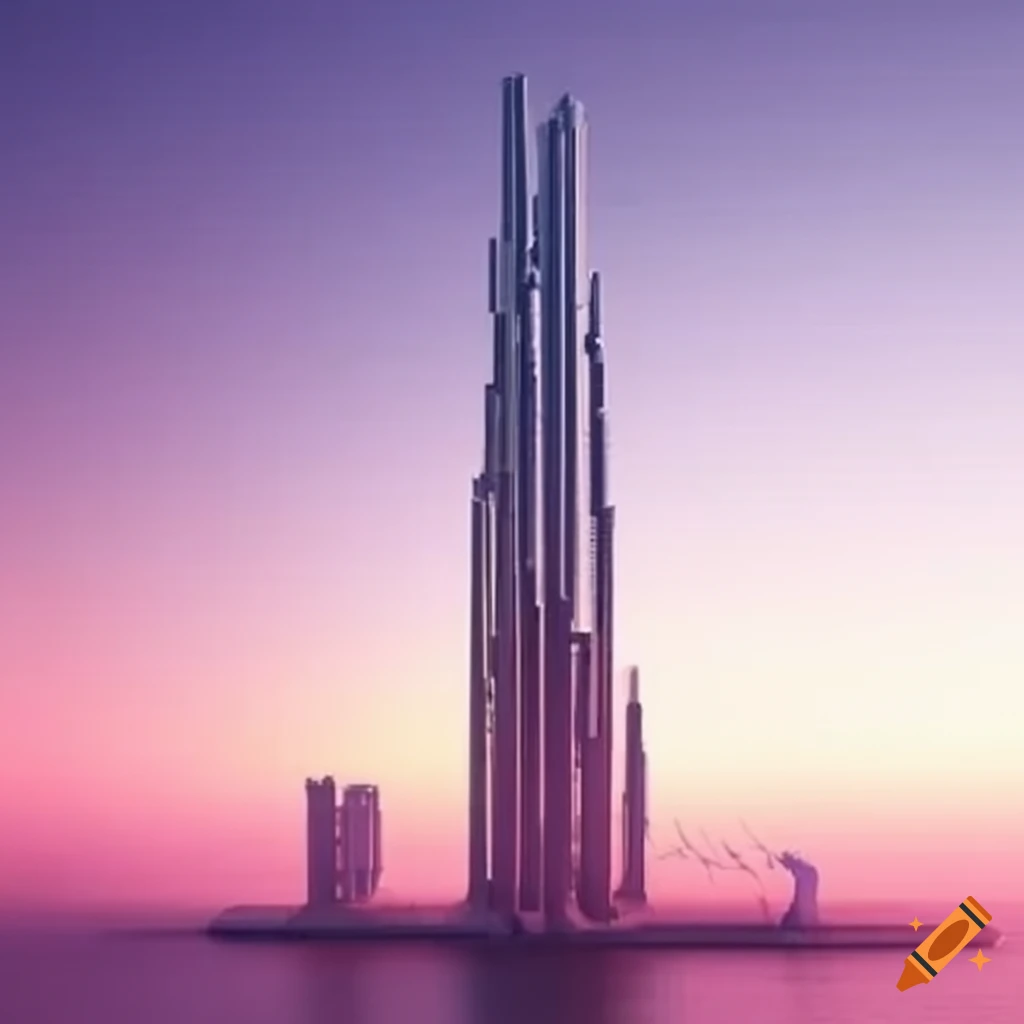 Image of large-scale building construction on Craiyon