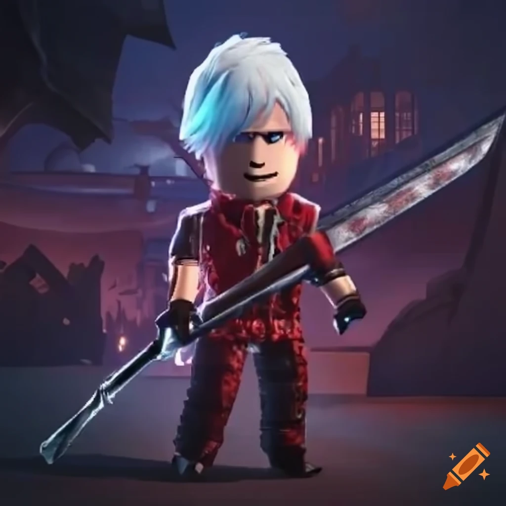 Devil may cry inspired game in roblox