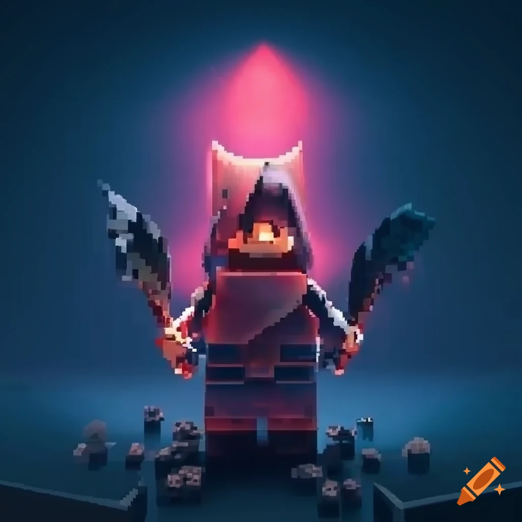 Classic skyblock mode logo on Craiyon