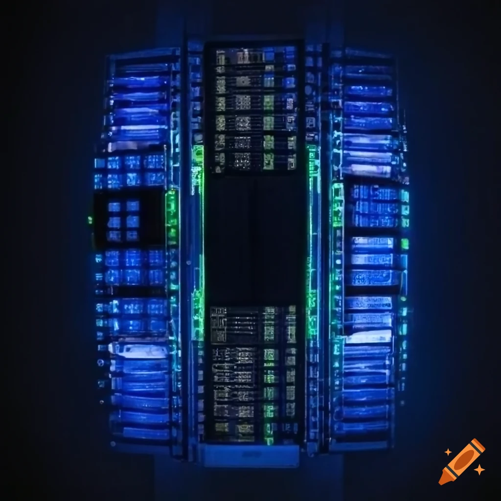 Image illustrating recent server downtime on Craiyon