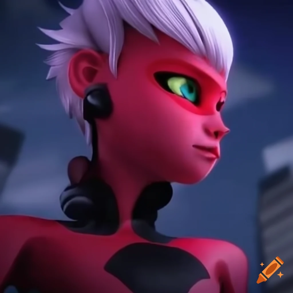 Image of Miraculous akuma villain on Craiyon