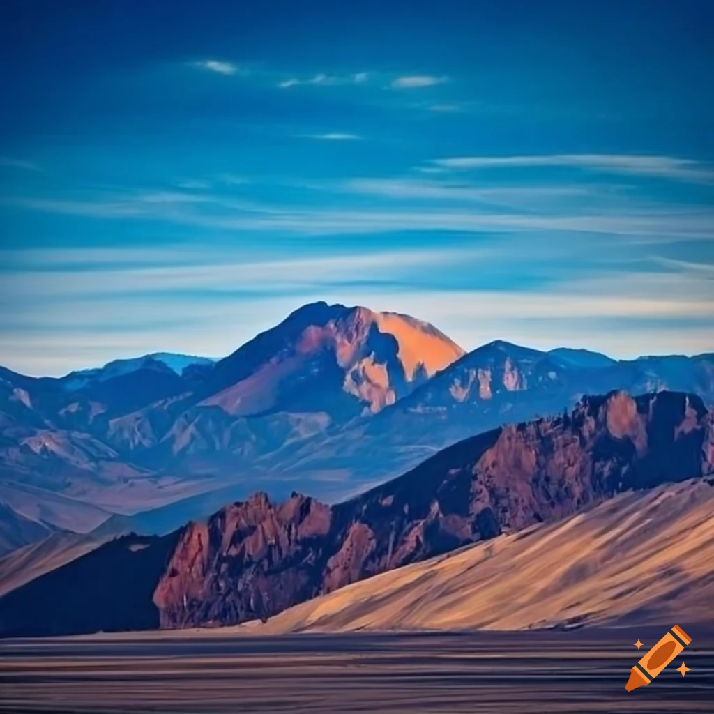 Denali national park landscape on Craiyon
