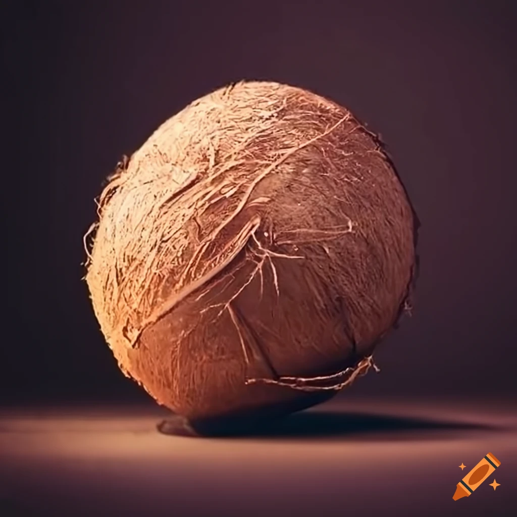 Coconut fruit on Craiyon