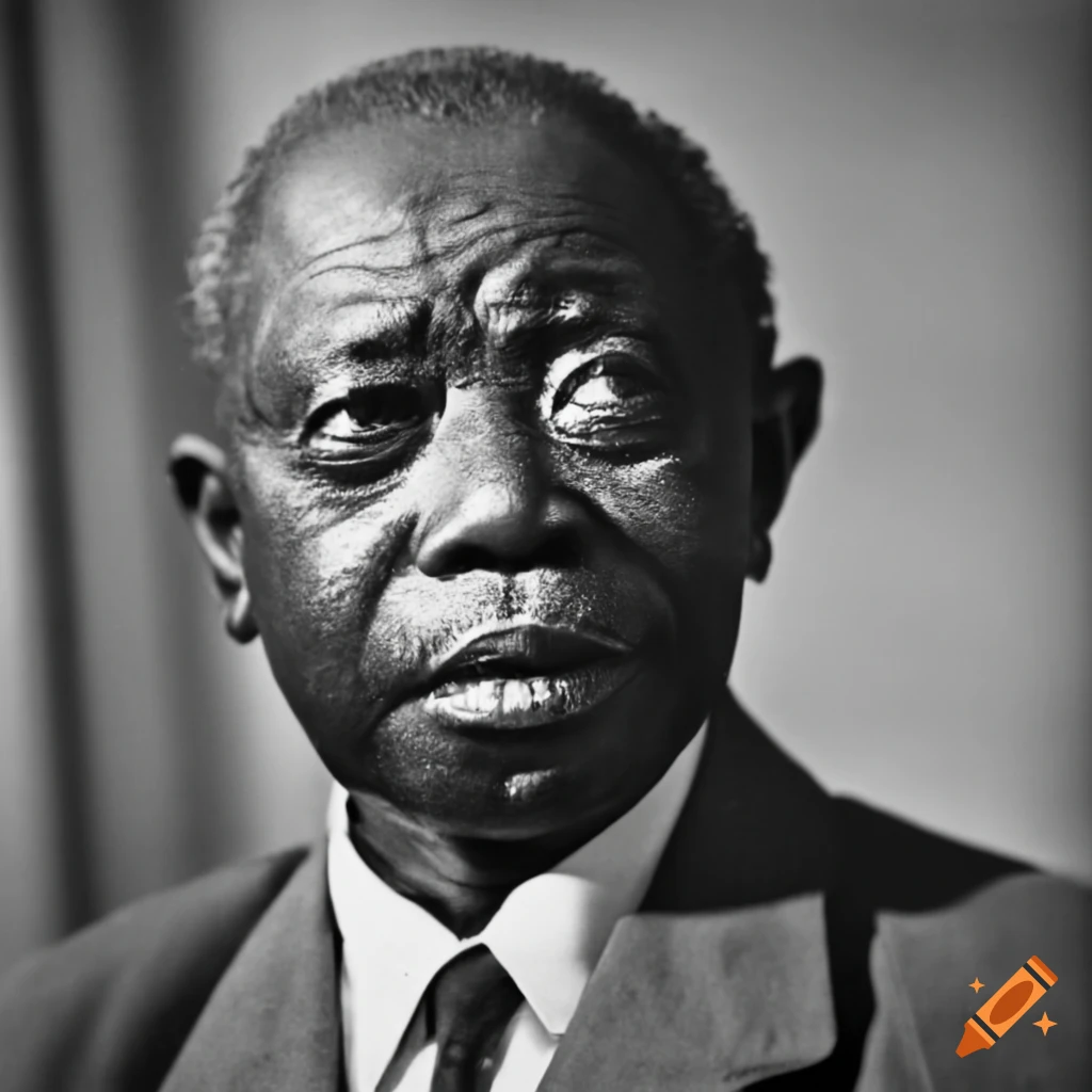 Francisco macías nguema,1st president of equatorial guinea 1968 on Craiyon