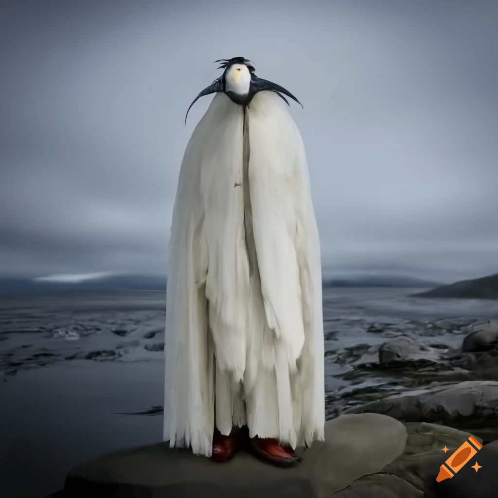 Persian man playing with crows in a close-up photo on Craiyon