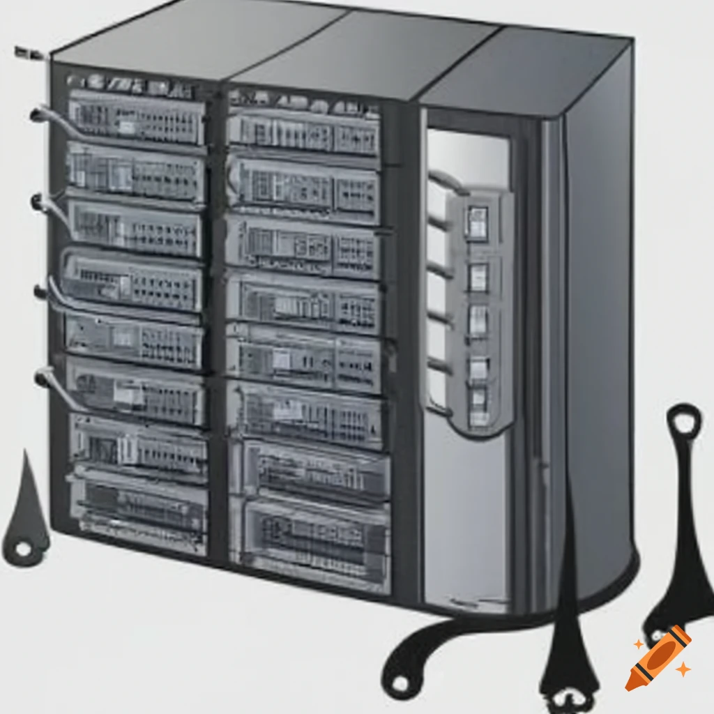 Server Rack In A Data Center On Craiyon server-rack-in-a-data-center-on-craiyon