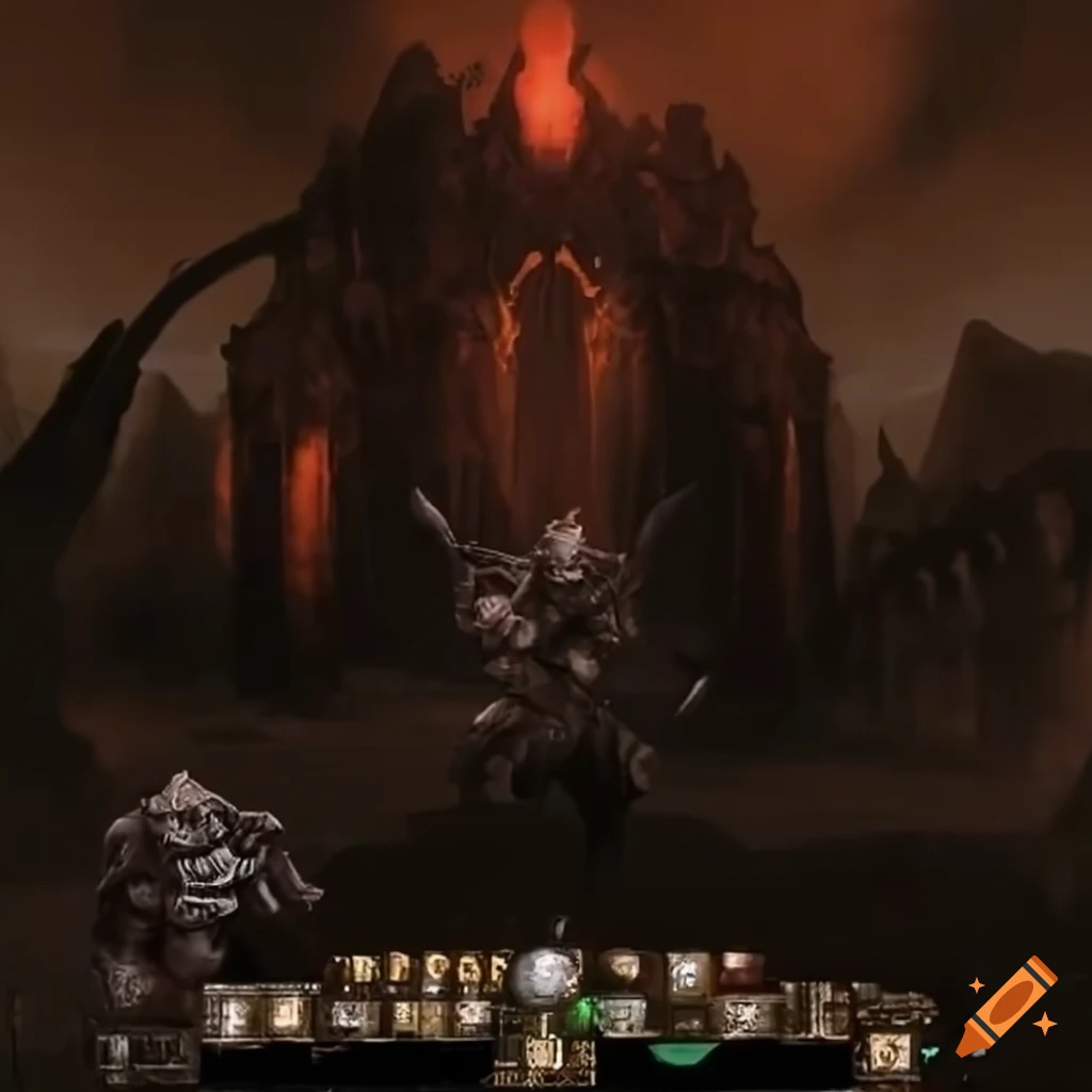 Concept art of desolate realms