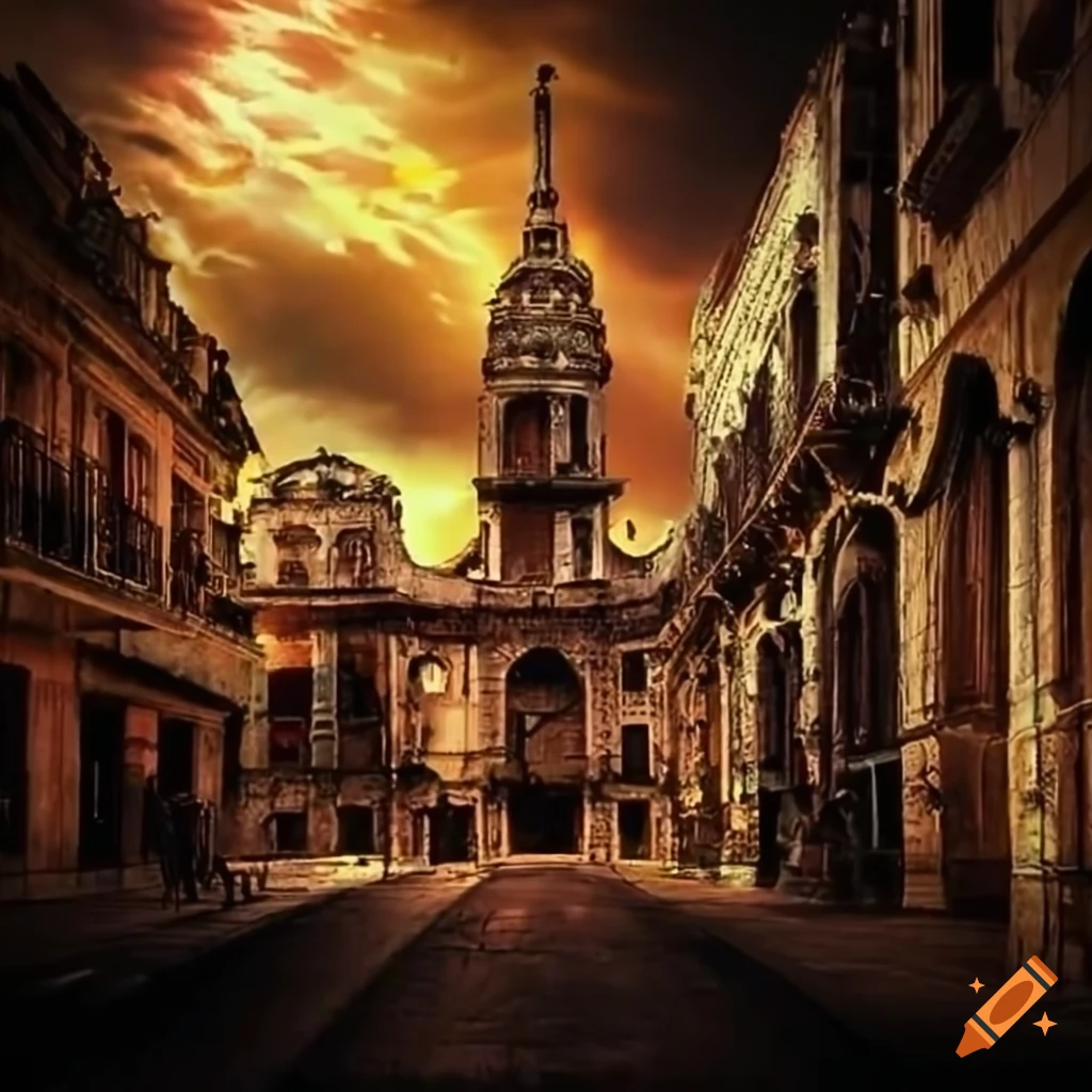 Steampunk-inspired places in old havana on Craiyon