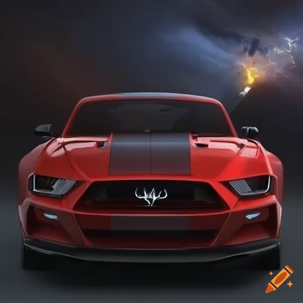 Carro mustang 3d imagen