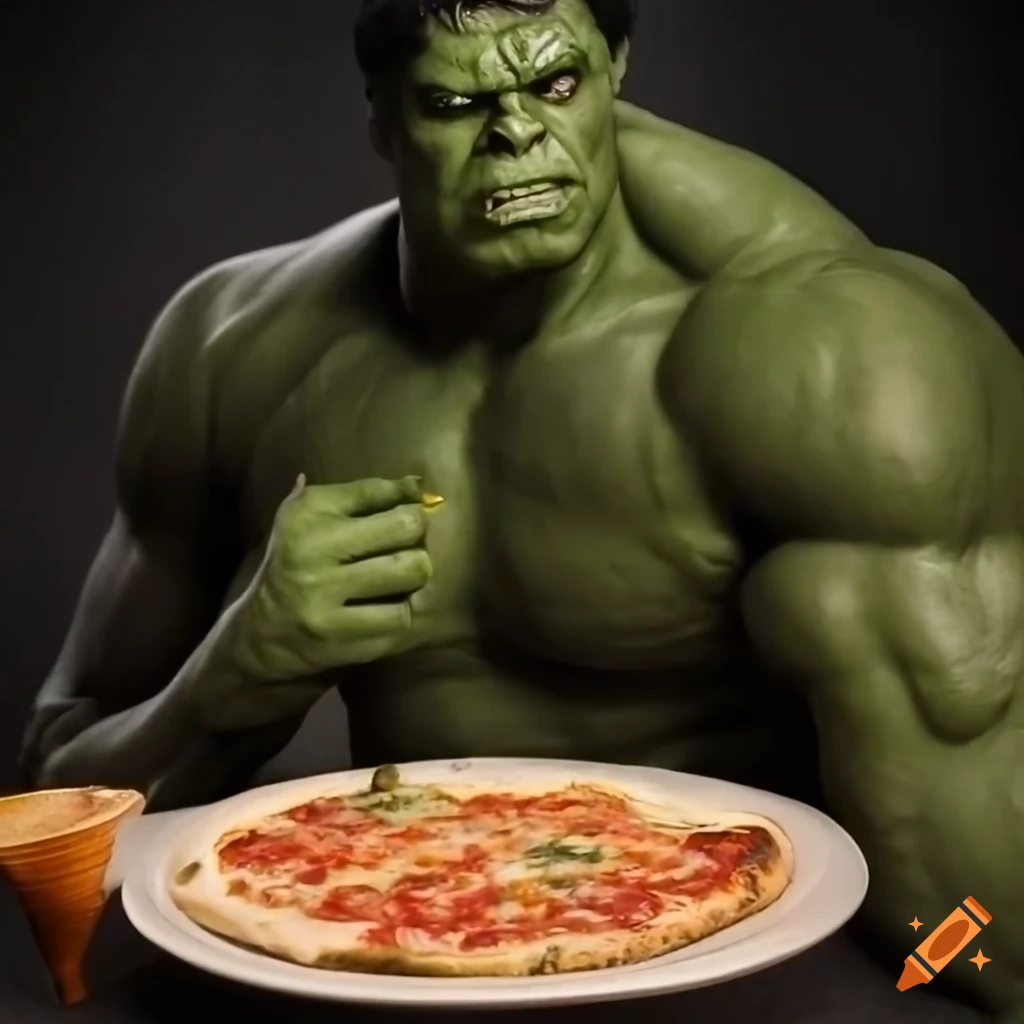 Gordon ramsay as the hulk on Craiyon