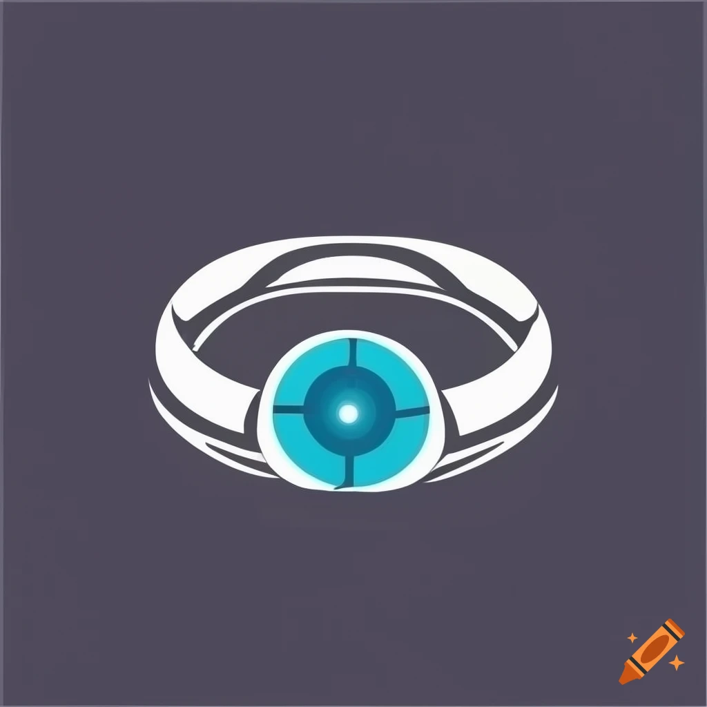 Fantasy ring icon in vector format on Craiyon
