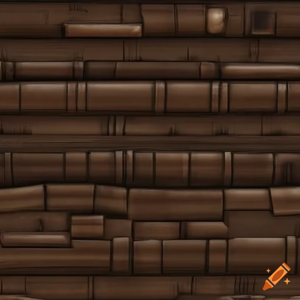 Stylized seamless wooden rooftop texture on Craiyon