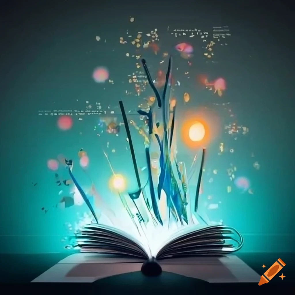 Analytics On Books And Computer Keyboard On Craiyon