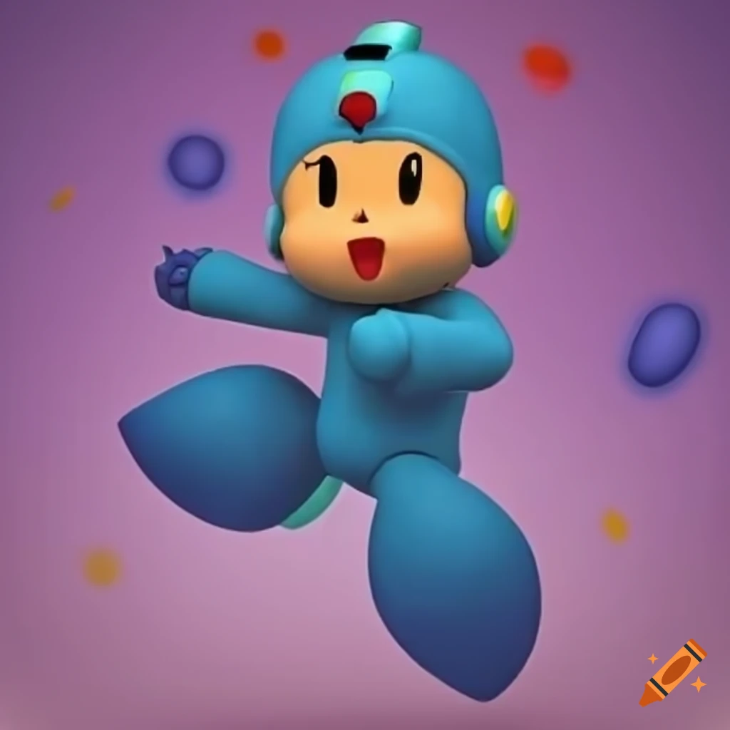 2d bomberman character on Craiyon