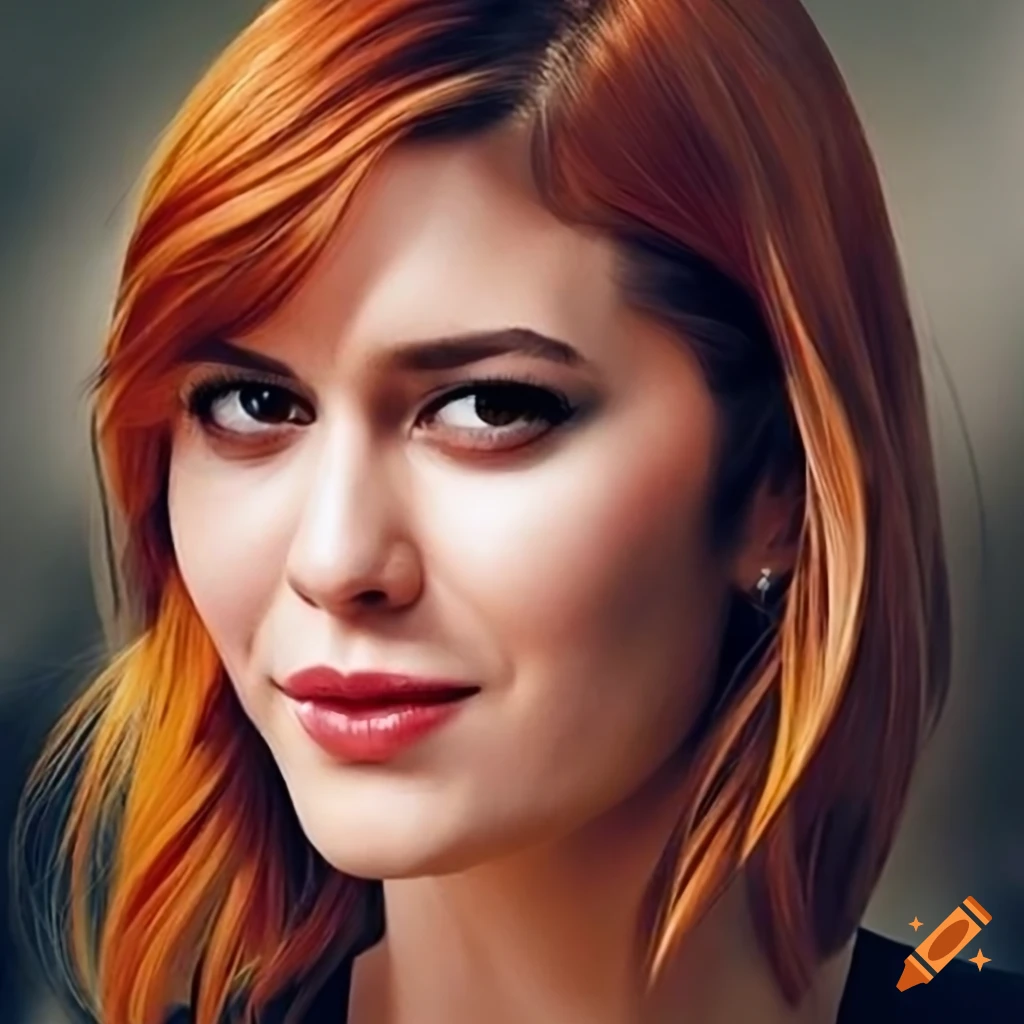 Photorealistic portrait of Mary Elizabeth Winstead on Craiyon