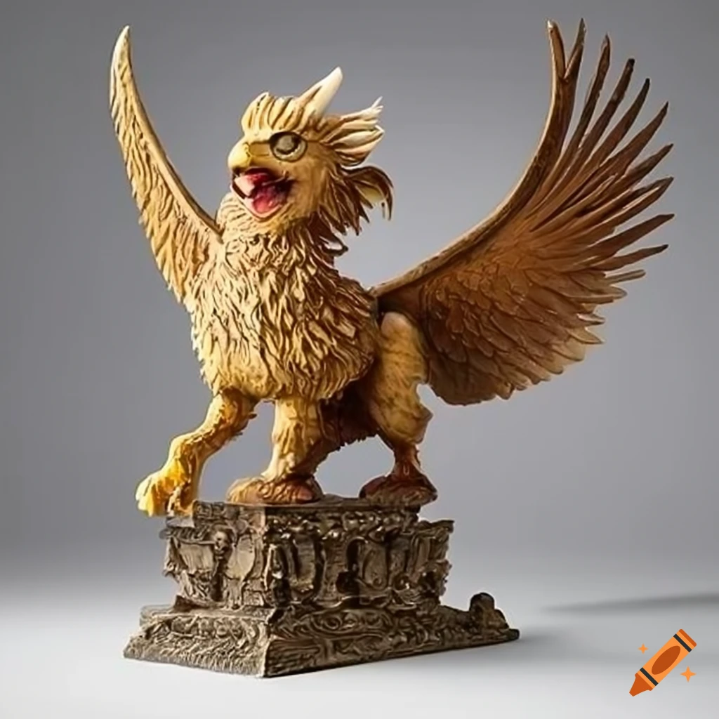 Sculpture of a fu griffon