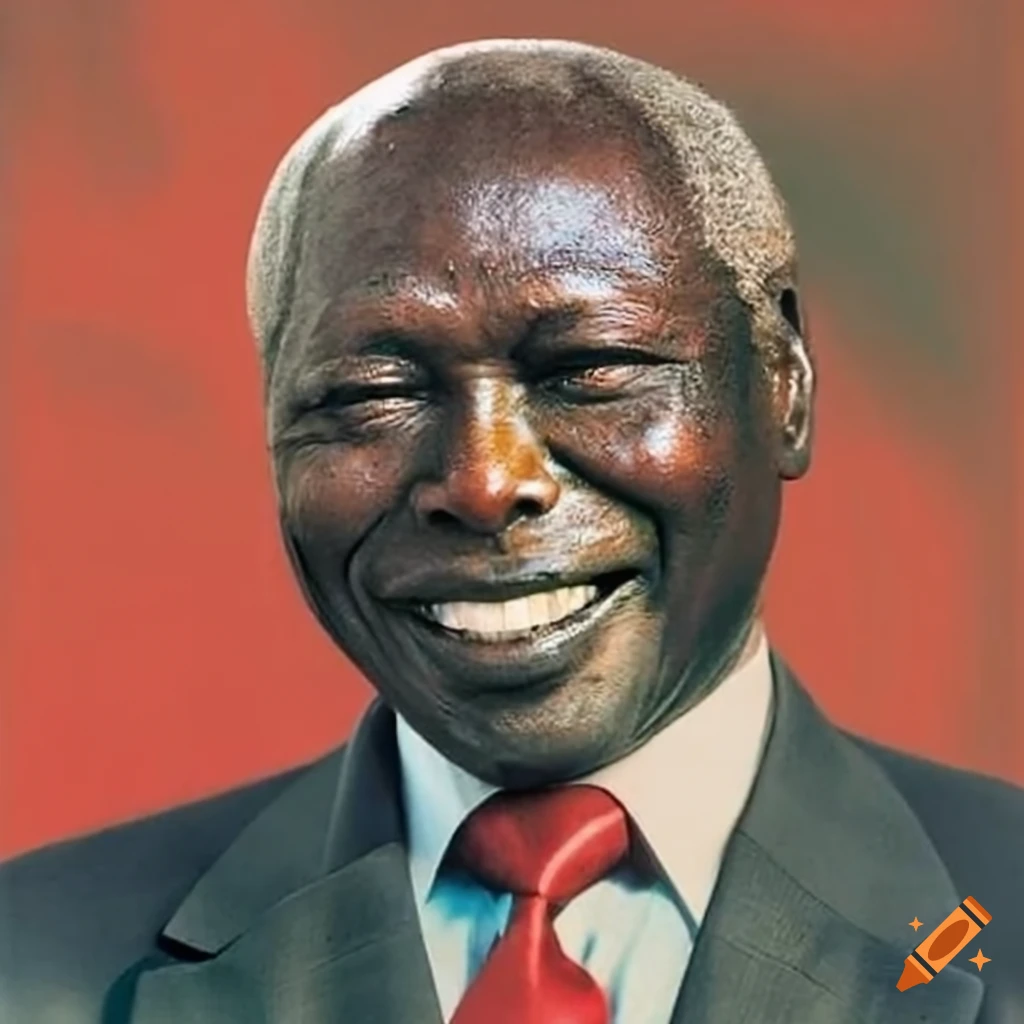 Portrait of daniel arap moi, former president of kenya on Craiyon